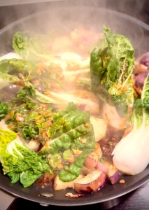 Keto Eggplant and Bok Choy Stir Fry - A Healthy Asian Inspired DInner