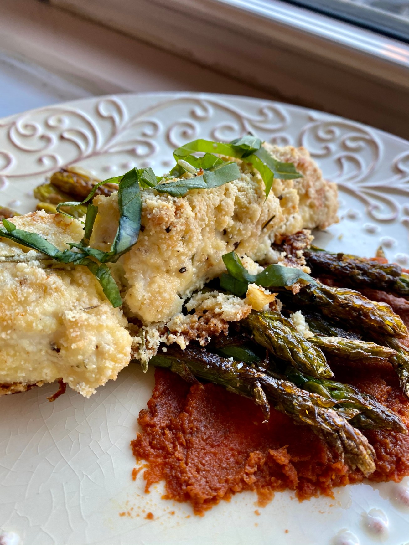 Cod Almondine with Shoestring Sweet Potato Fries! – BeautyBeyondBones