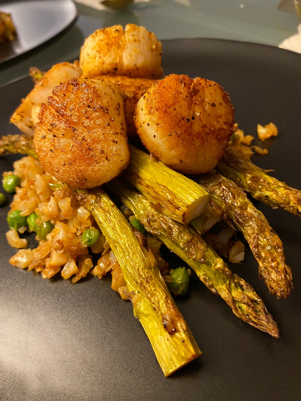 Golden Scallop Rice Pilaf – BeautyBeyondBones