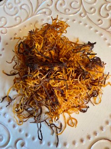 Cod Almondine with Shoestring Sweet Potato Fries! – BeautyBeyondBones